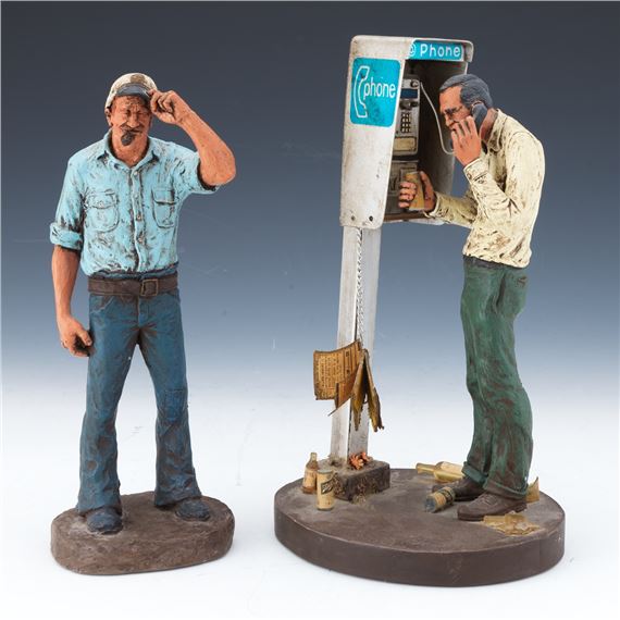 Michael Gorman | Two sculptures (1984) | MutualArt
