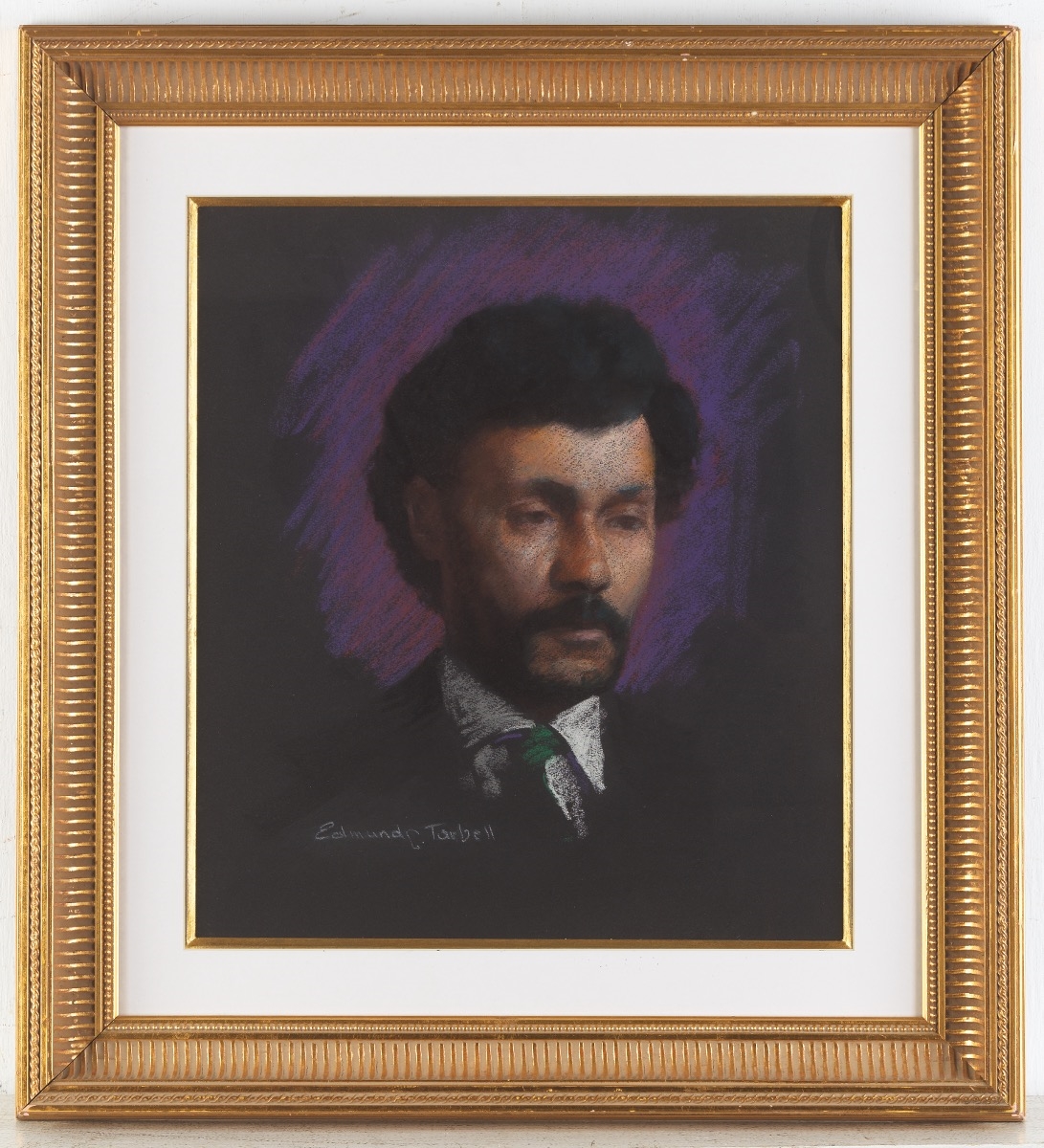 Edmund Charles Tarbell | Portrait of a man (1862) | MutualArt