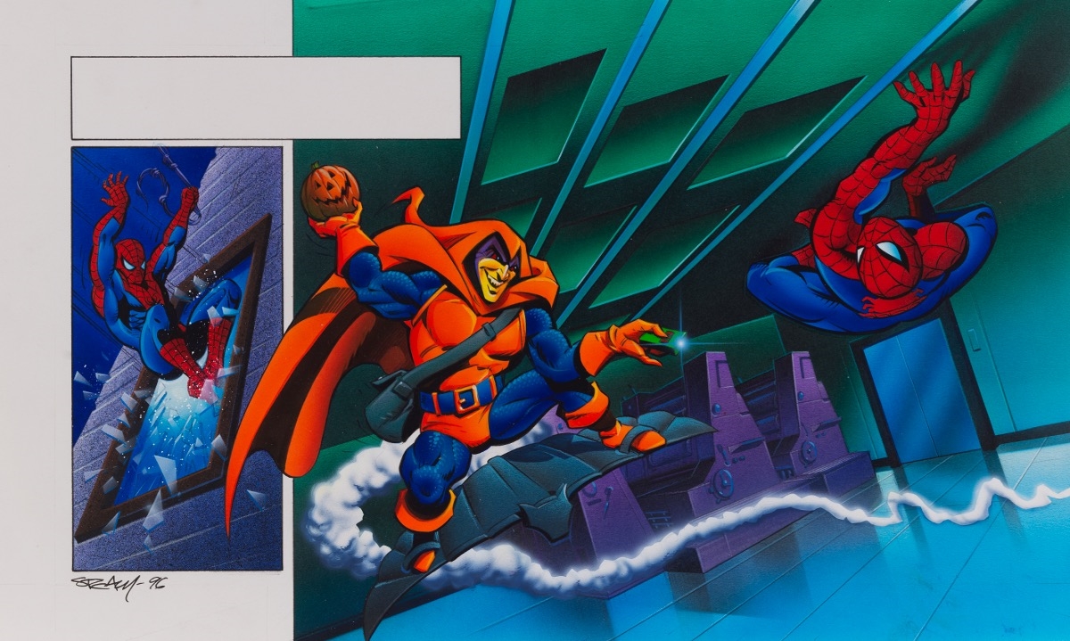 Ken (Kenneth) Steacy | Spiderman vs | MutualArt