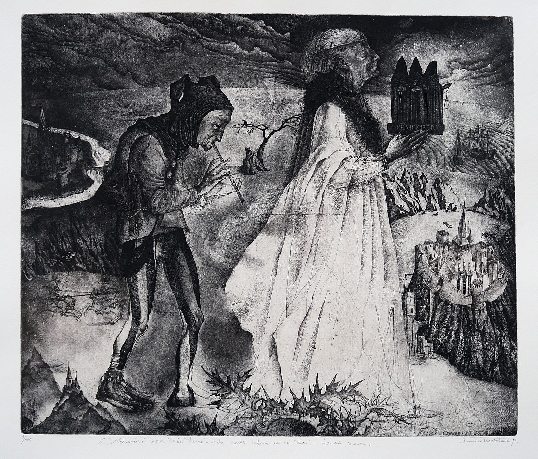 Wilhelm Richter | Nekonečná cesta Krále Leara (1990) | MutualArt