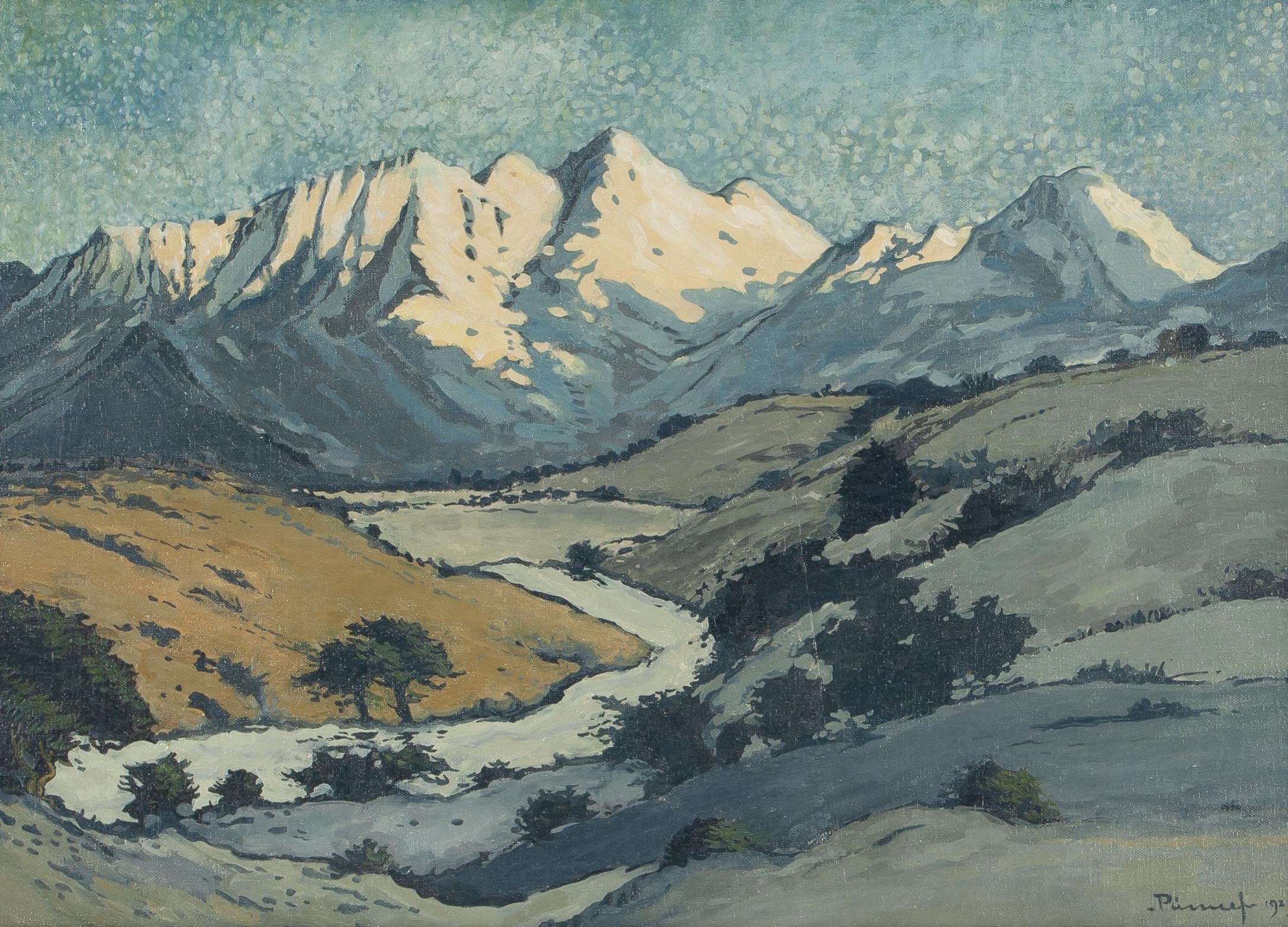 Jacob Hendrik Pierneef | LANDSCAPE (1923) | MutualArt