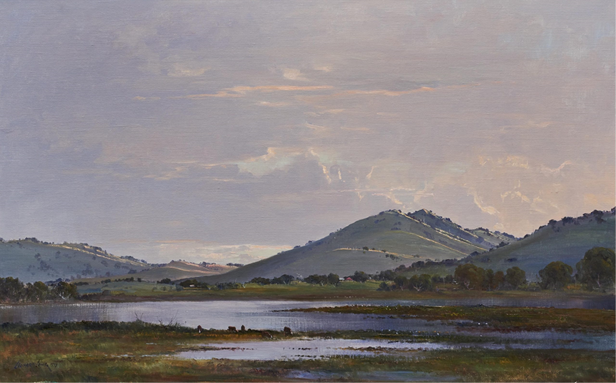 Leonard Hugh Long | Break of Day, Eildon District Victoria (1977 ...