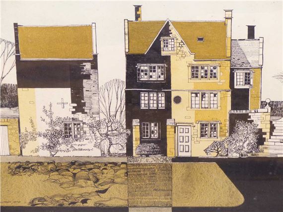 Richard Thornton | The court house (1974) | MutualArt