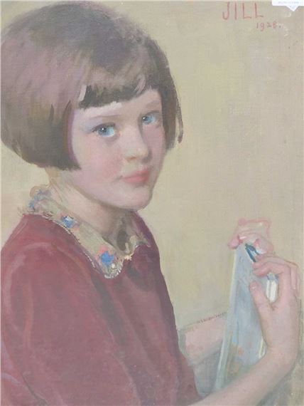 Kate Elizabeth Olver | Kate Elizabeth Olver. (1881-1960) Portrait of ...