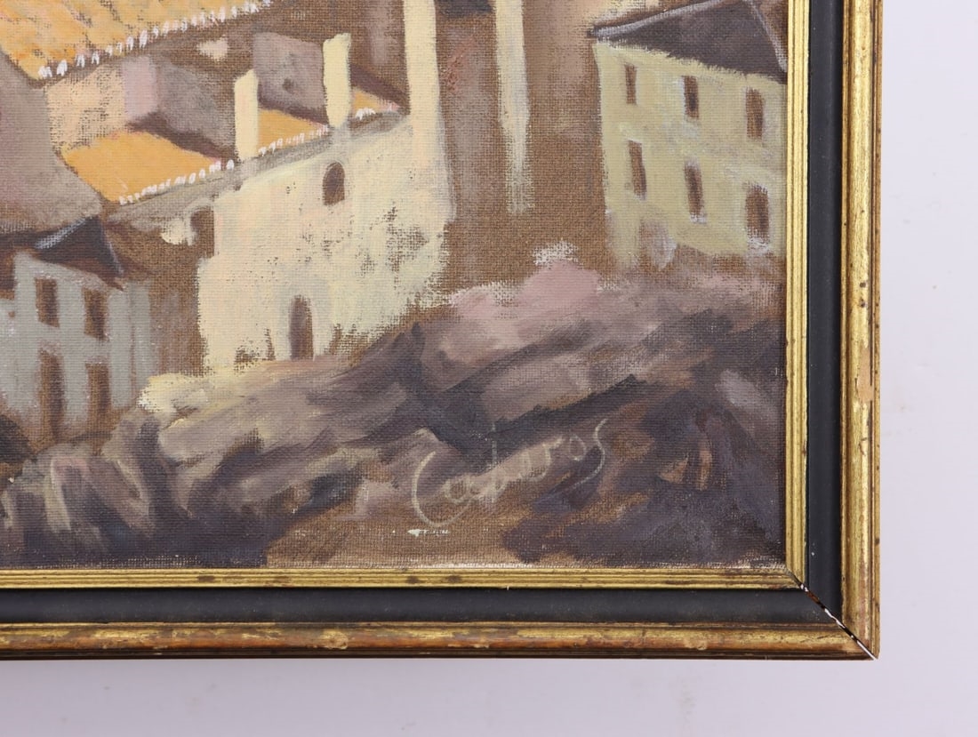 Manuel Cuberos | Mountain Town | MutualArt