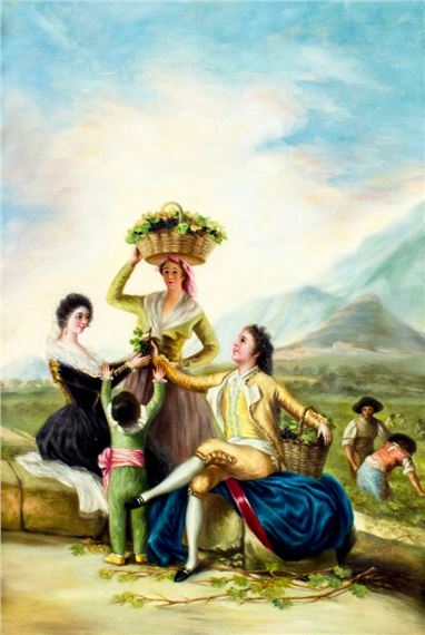 Francisco José de Goya y Lucientes | Antique 19C Spanish oil painting ...