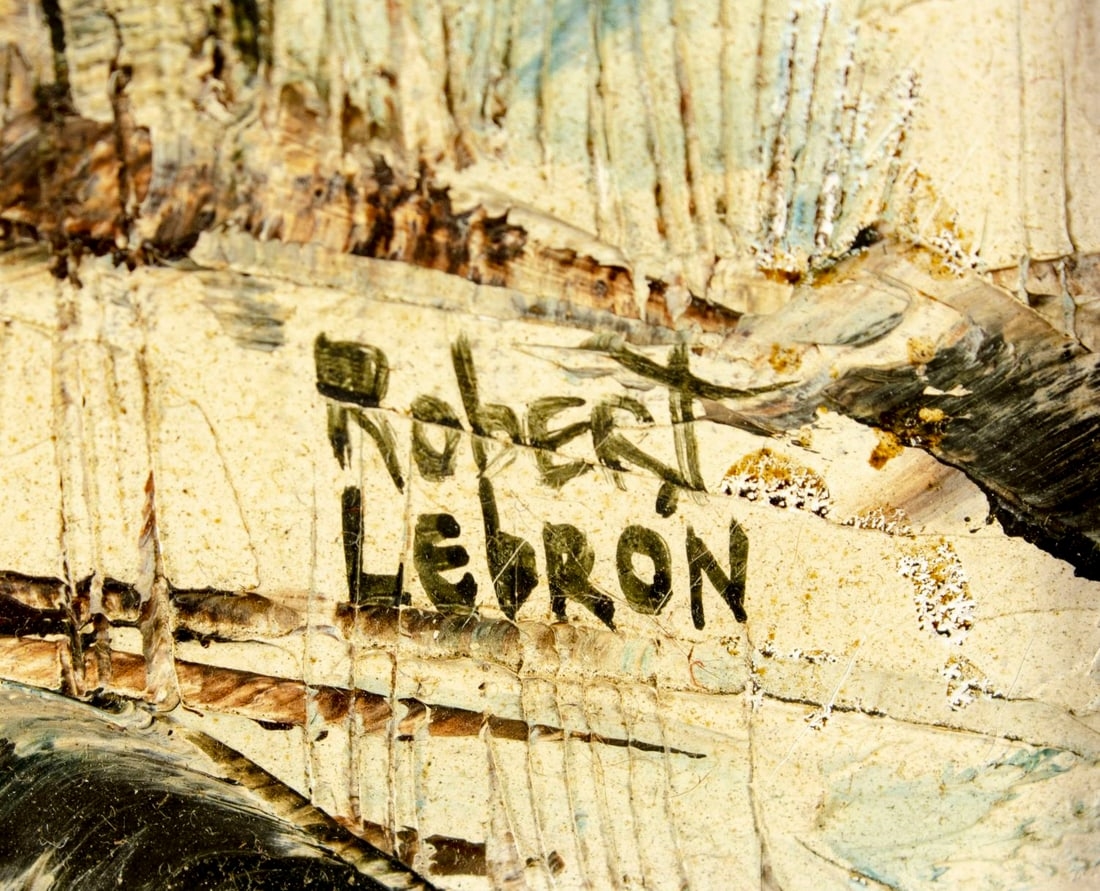 Robert Lebron | Winter Central Park Landscape | MutualArt