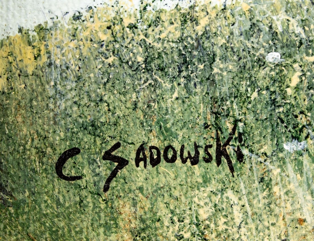 Carol Sadowski | Landscape with Cottage | MutualArt