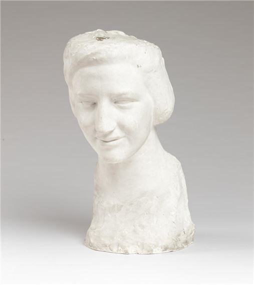 George Minne | Head of a young girl (1927 | MutualArt