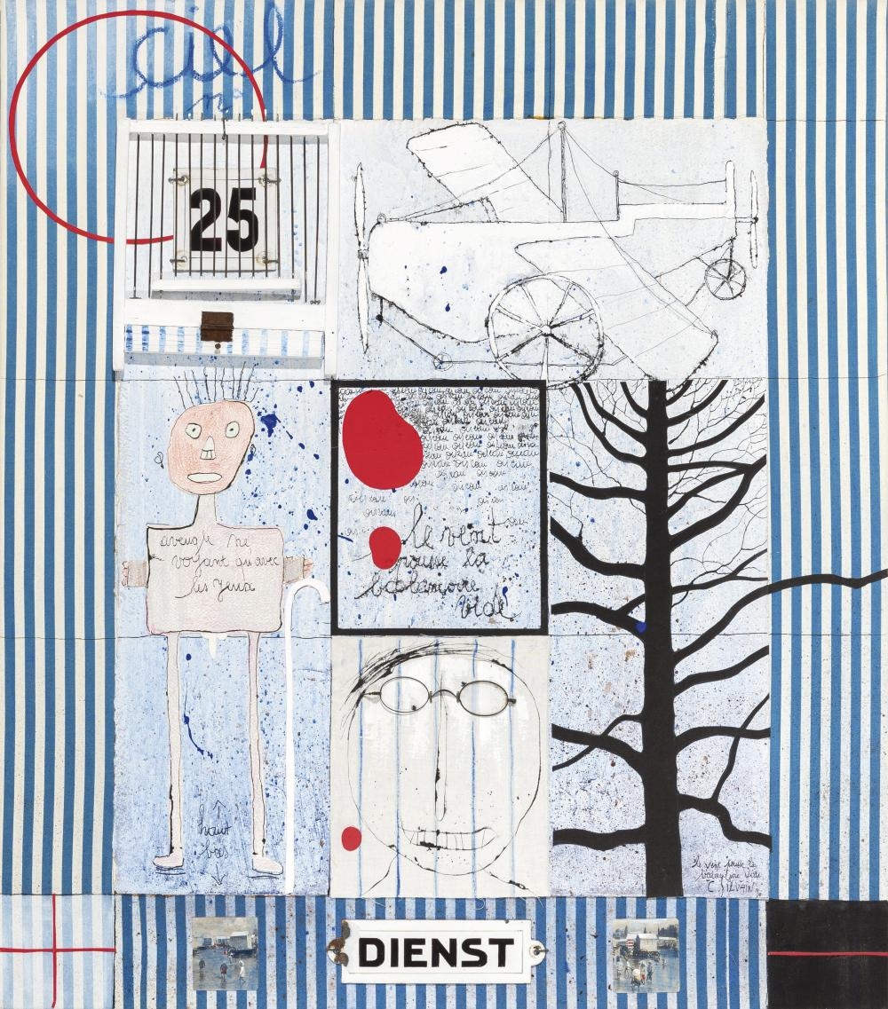 Christian Silvain | Le vent pousse la balansoire vide | MutualArt