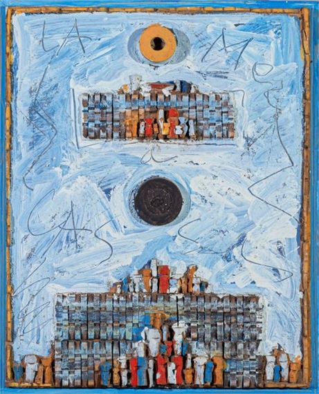 Armand Avril | The sea at Cassis (1987) | MutualArt