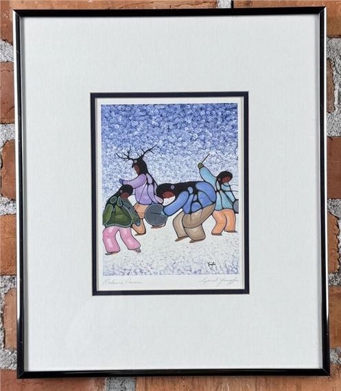 Cecil Youngfox | Cecil Youngfox Medicine Dancers Print | MutualArt