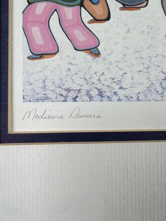 Cecil Youngfox | Cecil Youngfox Medicine Dancers Print | MutualArt