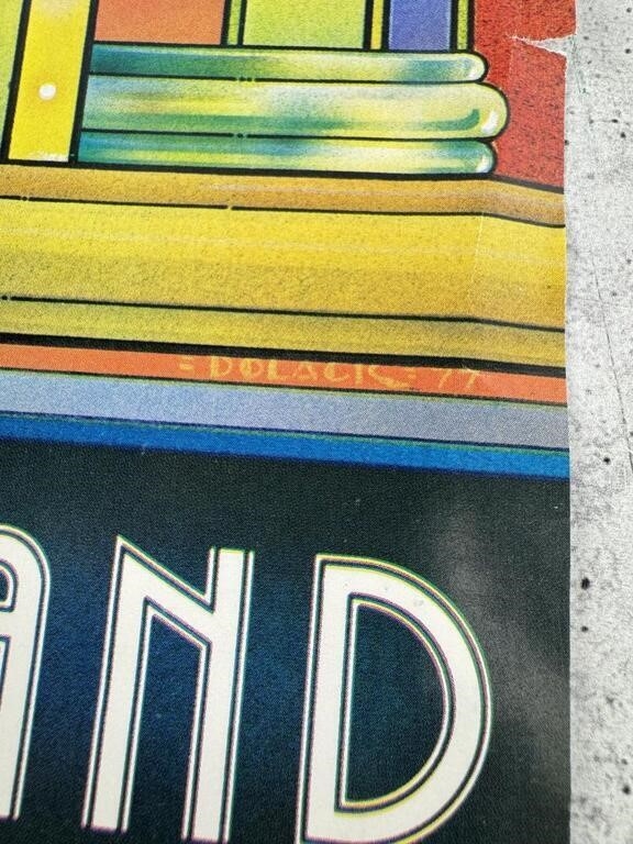 Monte Dolack | Monte Dolack The Wonder Band Poster | MutualArt