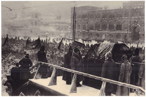 M. V. Noskov | Vladimir Lenin's funeral on Red Square (1932) | MutualArt