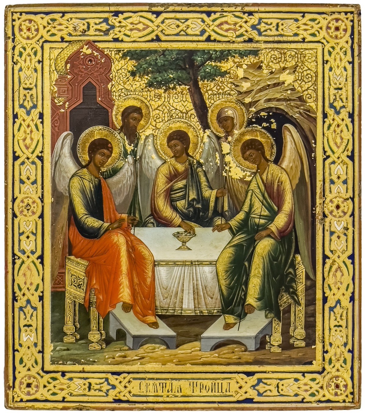 Russian School, 19th Century | Old Testament Trinity (19th Century ...