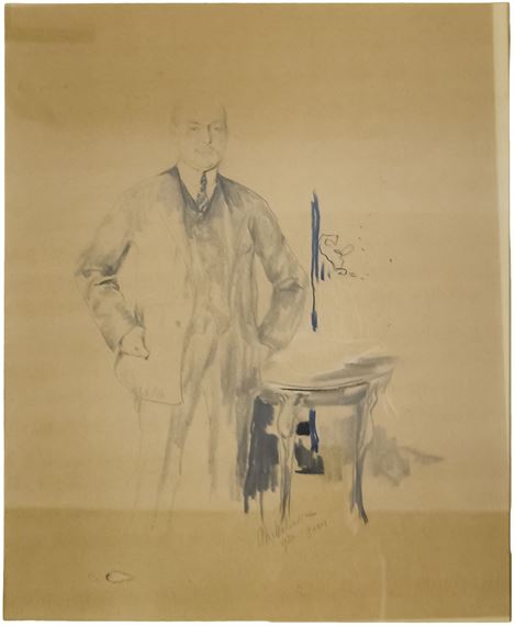 Philip Malyavin | Portrait of a Lady (1925) | MutualArt