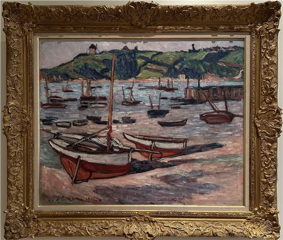 André Wilder | Voiliers au port en Bretagne (1912) | MutualArt