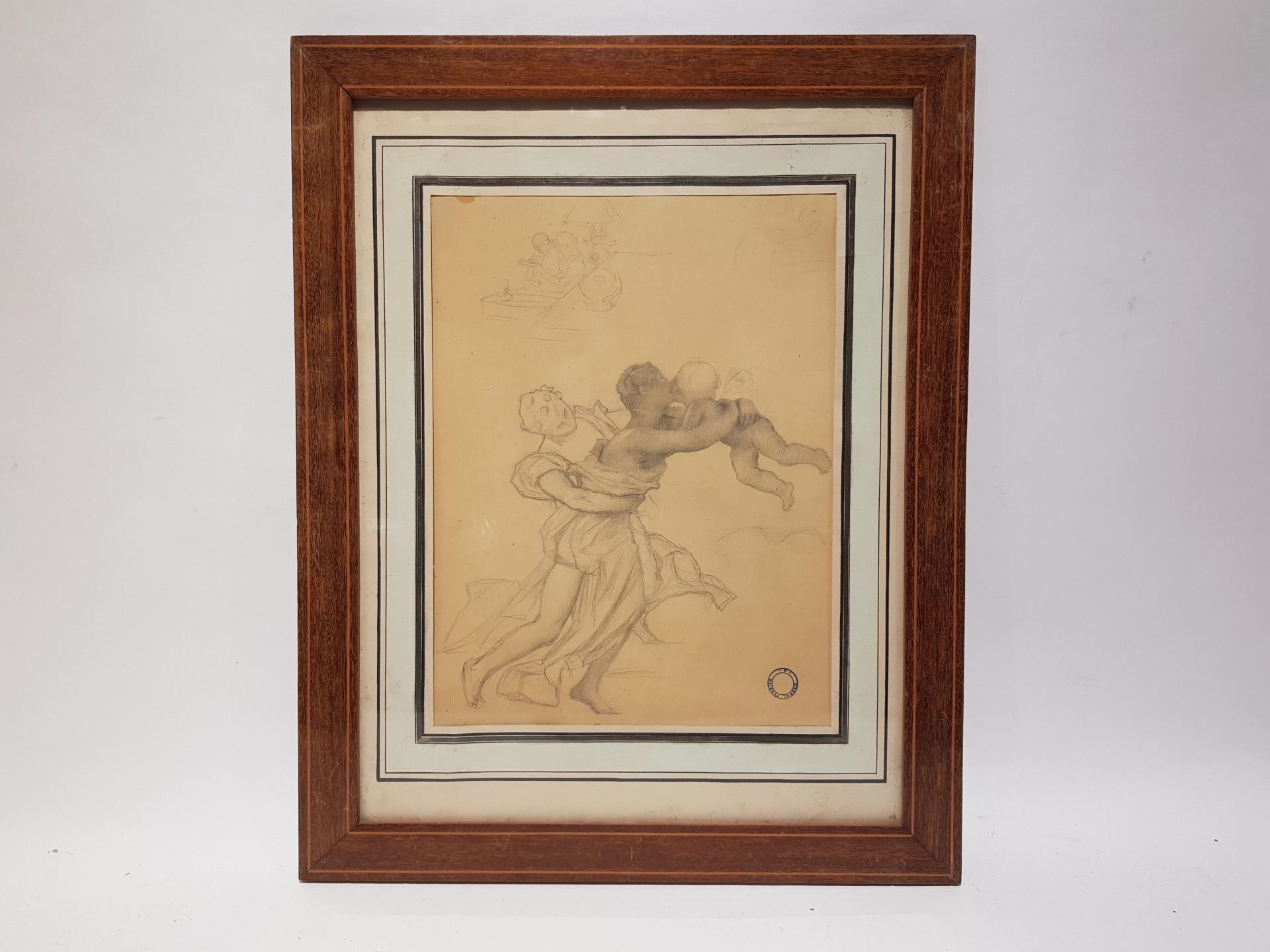 Gabriel-Joseph-Marie-Augustin Ferrier | Vénus et Amour - Étude au ...