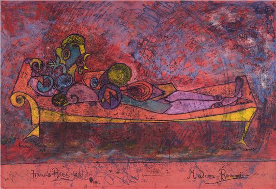 Sir Francis Rose | Madame Recamier (1948) | MutualArt