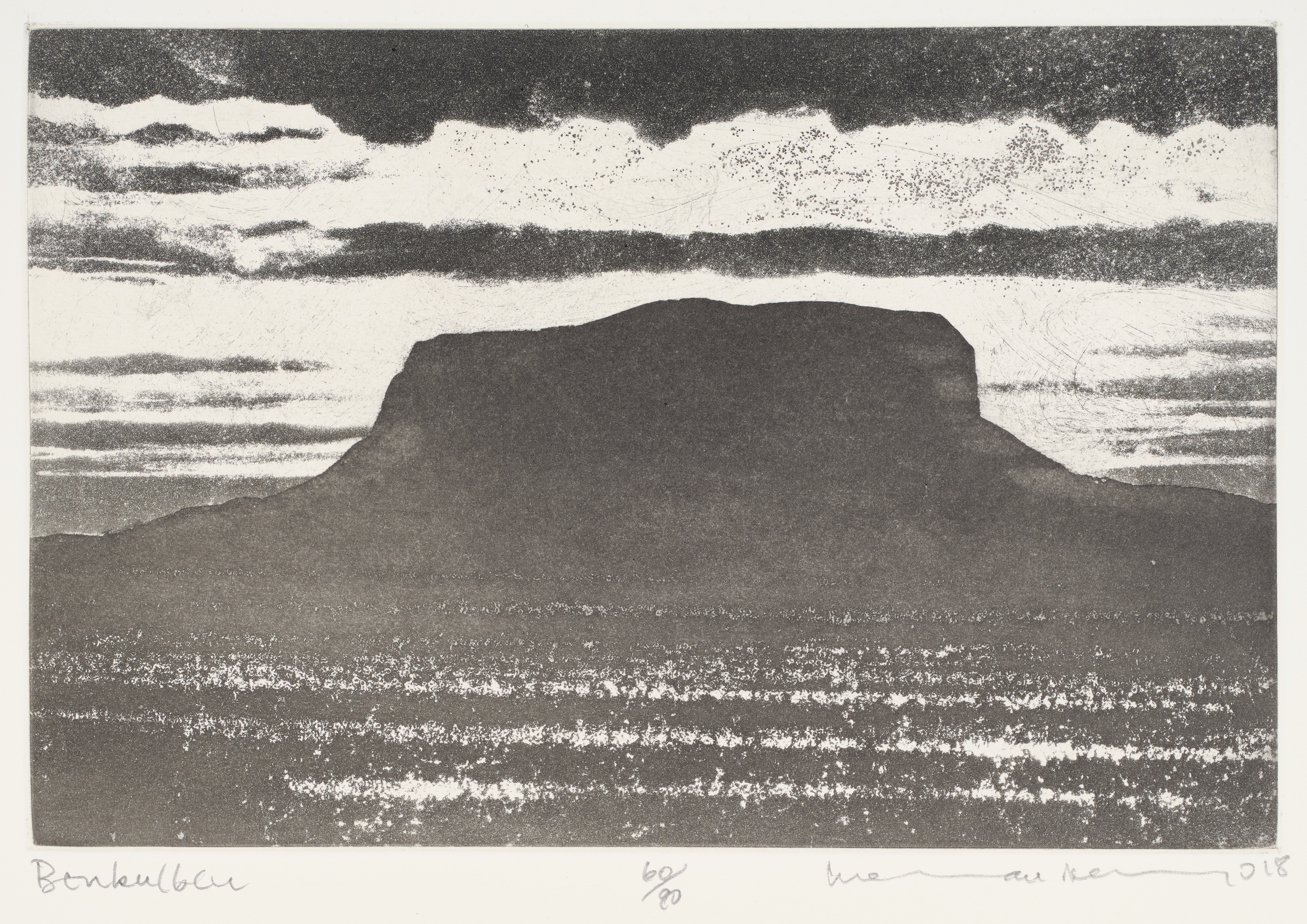 Norman Ackroyd | Benbulben | MutualArt