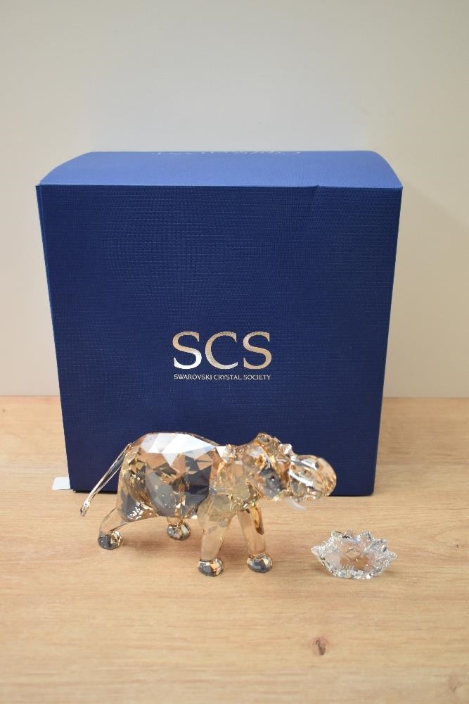 Swarovski | A Swarovski Crystal SCS Collection Cinta 2013 Elephant ...