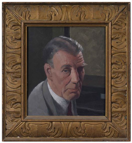 Robert Knight Ryland | Portrait of David Ogilvy | MutualArt