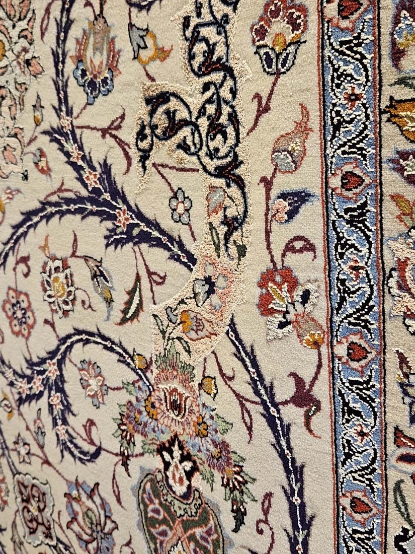Hekmat Nejad | Large Persian Isfahan Rug | MutualArt