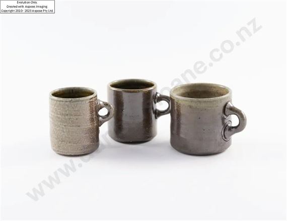 Byron Temple | Three Byron Temple Mugs | MutualArt