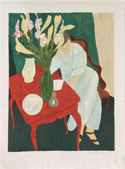 Pierre Boncompain | La Rêverie Sous Les Arums (1991) | MutualArt