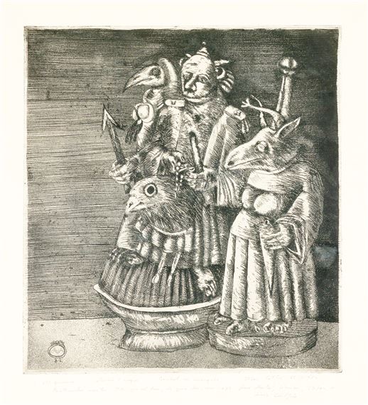 Stefan Caltia | Man with Beads [1984] (1984) | MutualArt