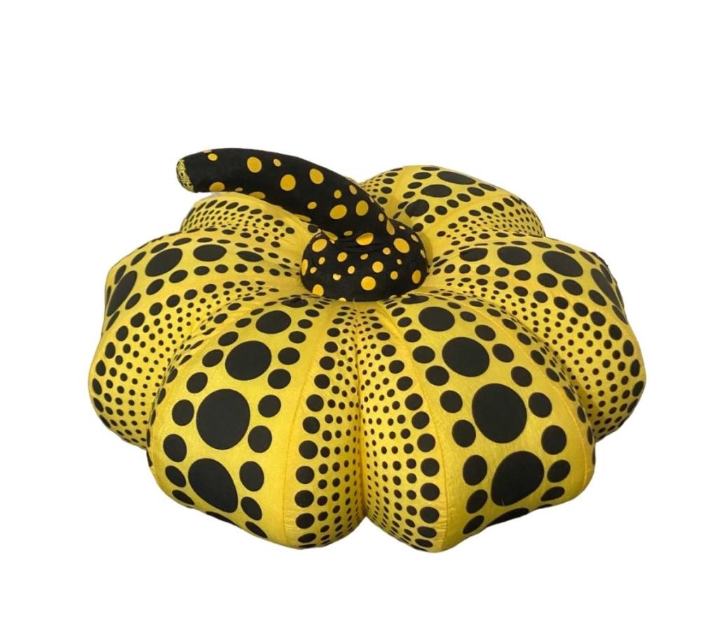 Yayoi Kusama | Yayoi Kusama - Plush Pumpkin Yellow (Dots Obsession (2016) | MutualArt