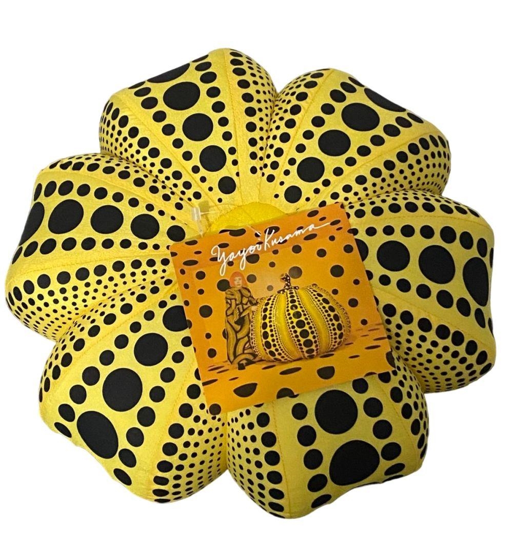 Yayoi Kusama | Yayoi Kusama - Plush Pumpkin Yellow (Dots Obsession (2016) | MutualArt