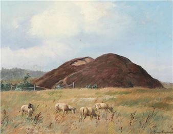 Simon Simonsen | Thor's goats | MutualArt
