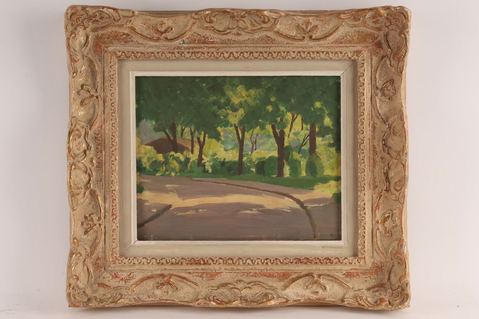 John Eric Benson Riordon | Oil on Panel Parc Mont Souris (1932) | MutualArt