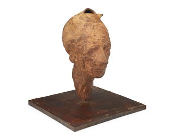 Nathan Oliveira | Red Head (1967) | MutualArt