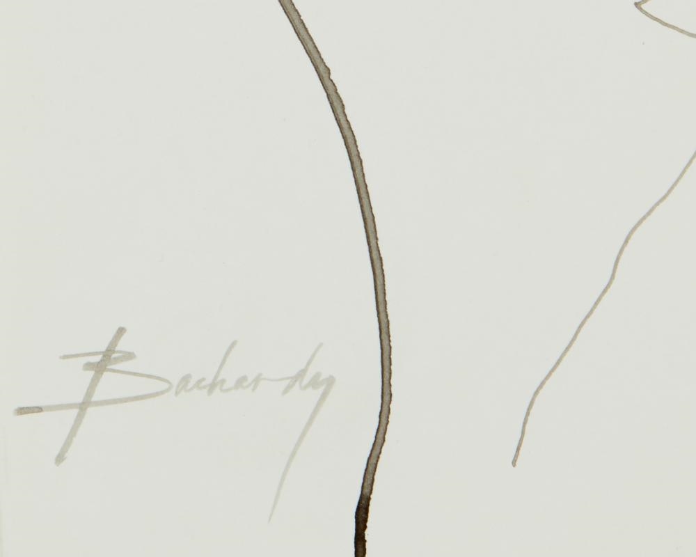 Don Bachardy | Portrait of woman (1977) | MutualArt