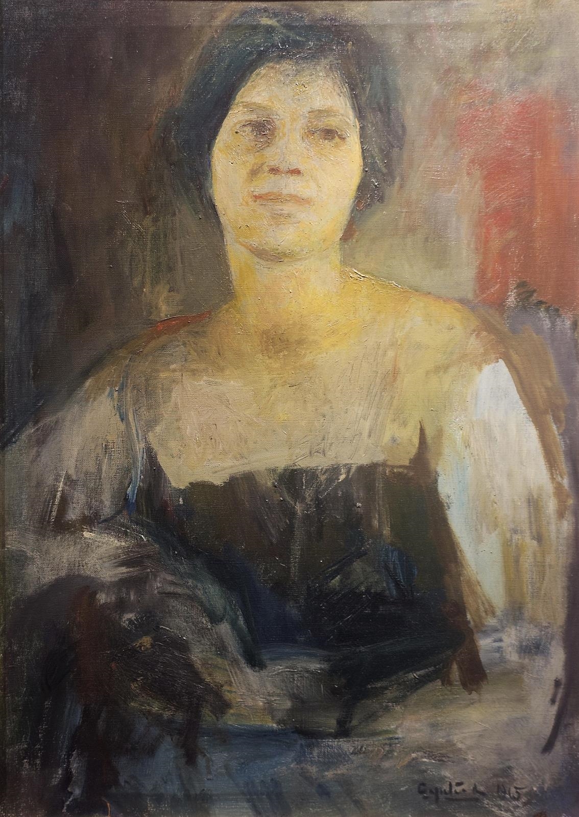 Rubens Capaldo | Mezza figura 1945 (1945) | MutualArt