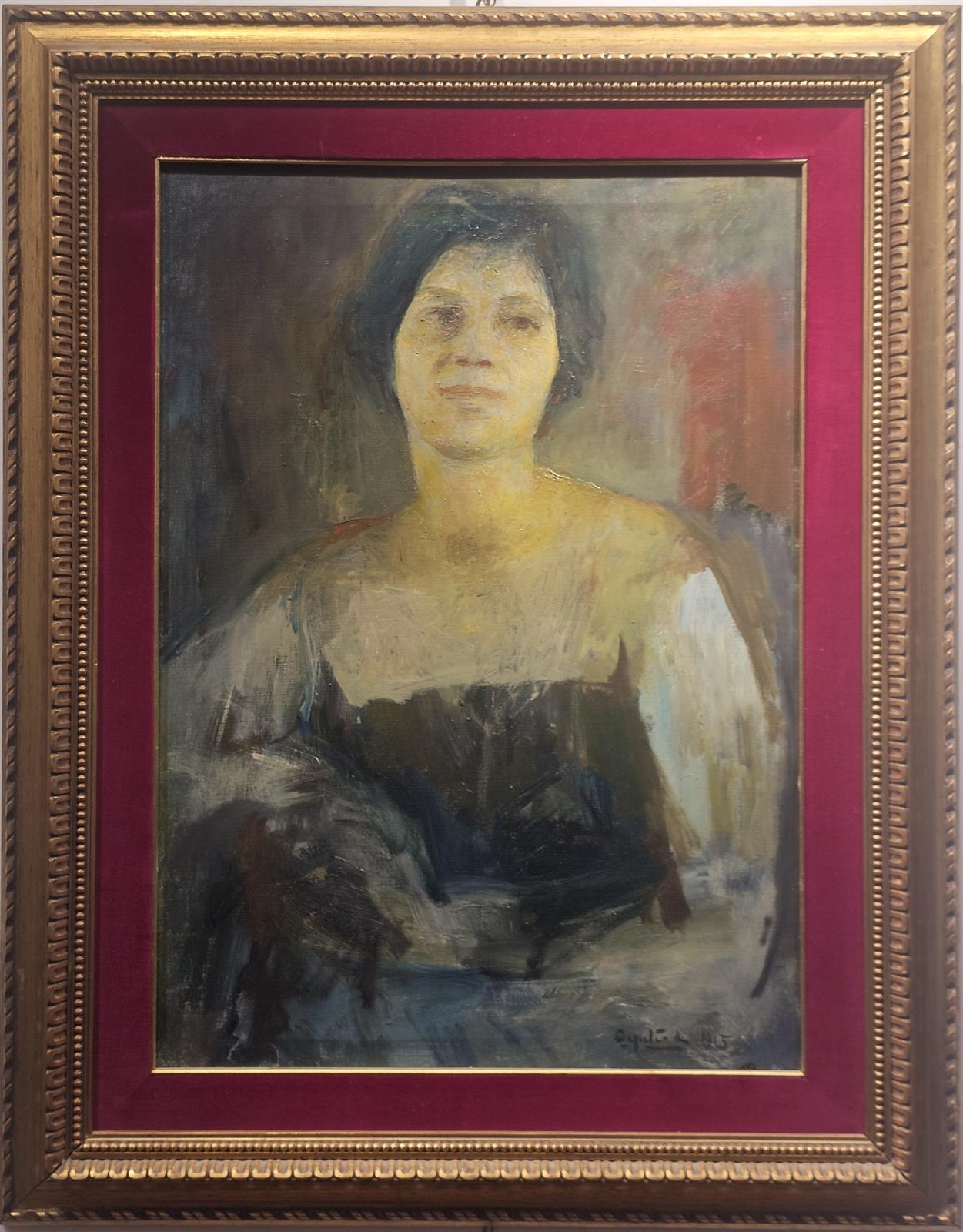 Rubens Capaldo | Mezza figura 1945 (1945) | MutualArt