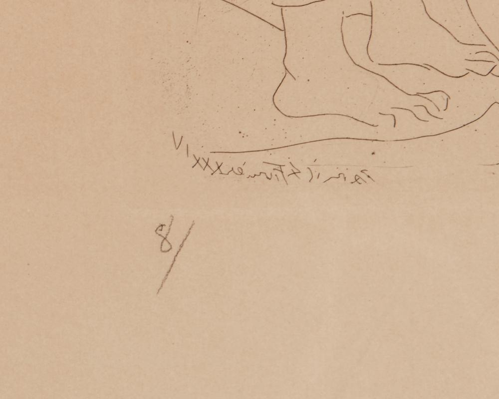 Pablo Picasso | Couple et Enfant (1934) | MutualArt