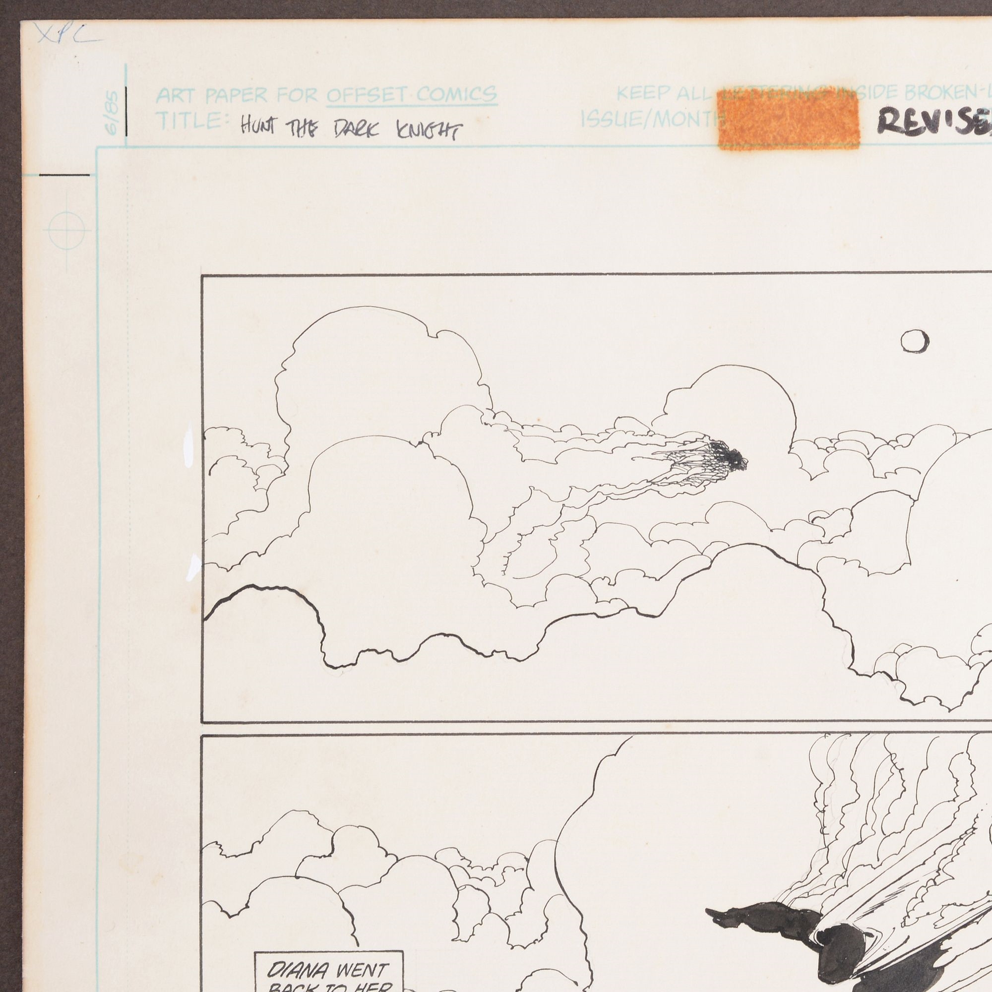 Frank Miller | Frank Miller & Klaus Jansen Drawing for Batman: The Dark ...