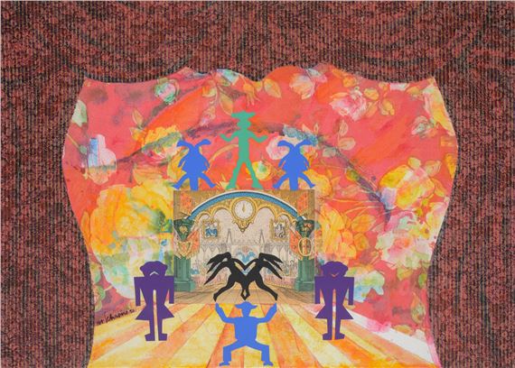 Miriam Schapiro | Miriam Schapiro Collage (1990) | MutualArt