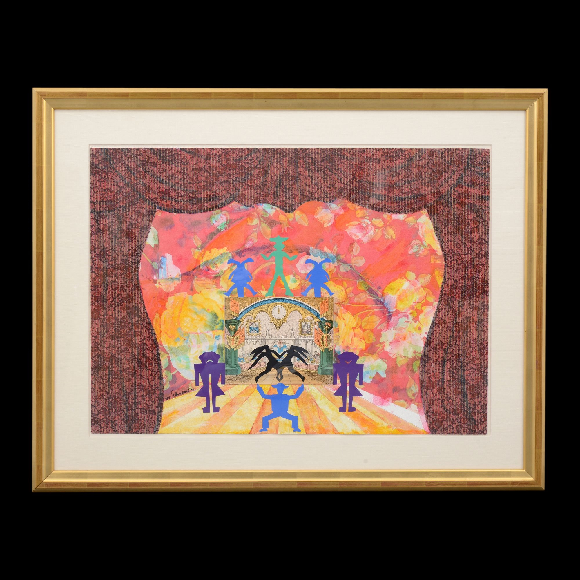Miriam Schapiro | Miriam Schapiro Collage (1990) | MutualArt