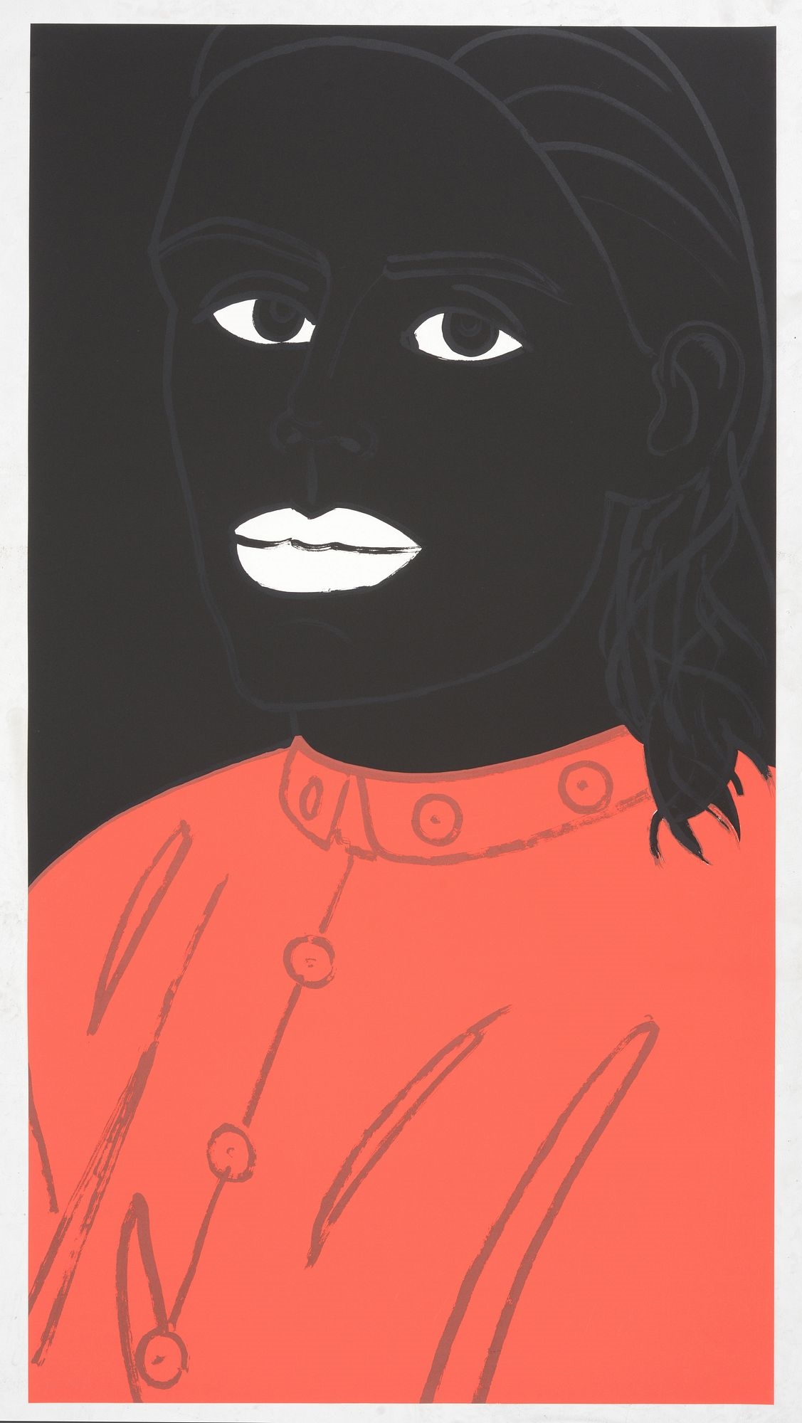 Alex Katz | Alex Katz THE EMPEROR JONES Screenprint (2006) | MutualArt
