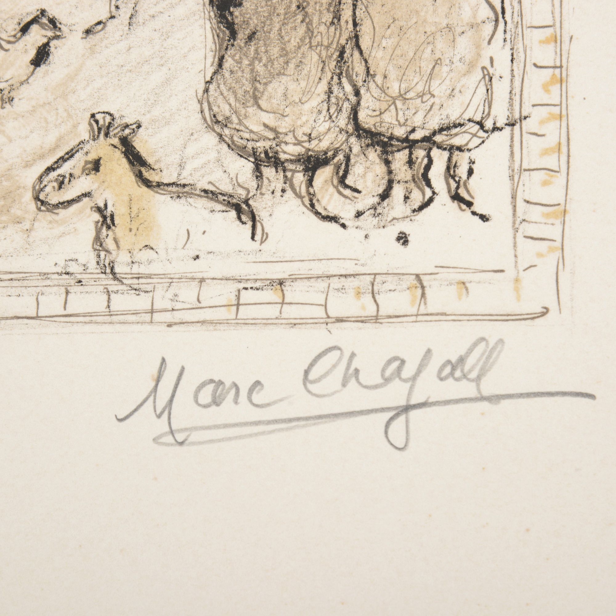 Marc Chagall | Marc Chagall APPEARANCE OF KING DAVID Lithograph (1980 ...