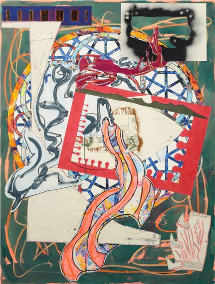 Frank Stella | Frank Stella THE PACIFIC from THE WAVES (1989) | MutualArt