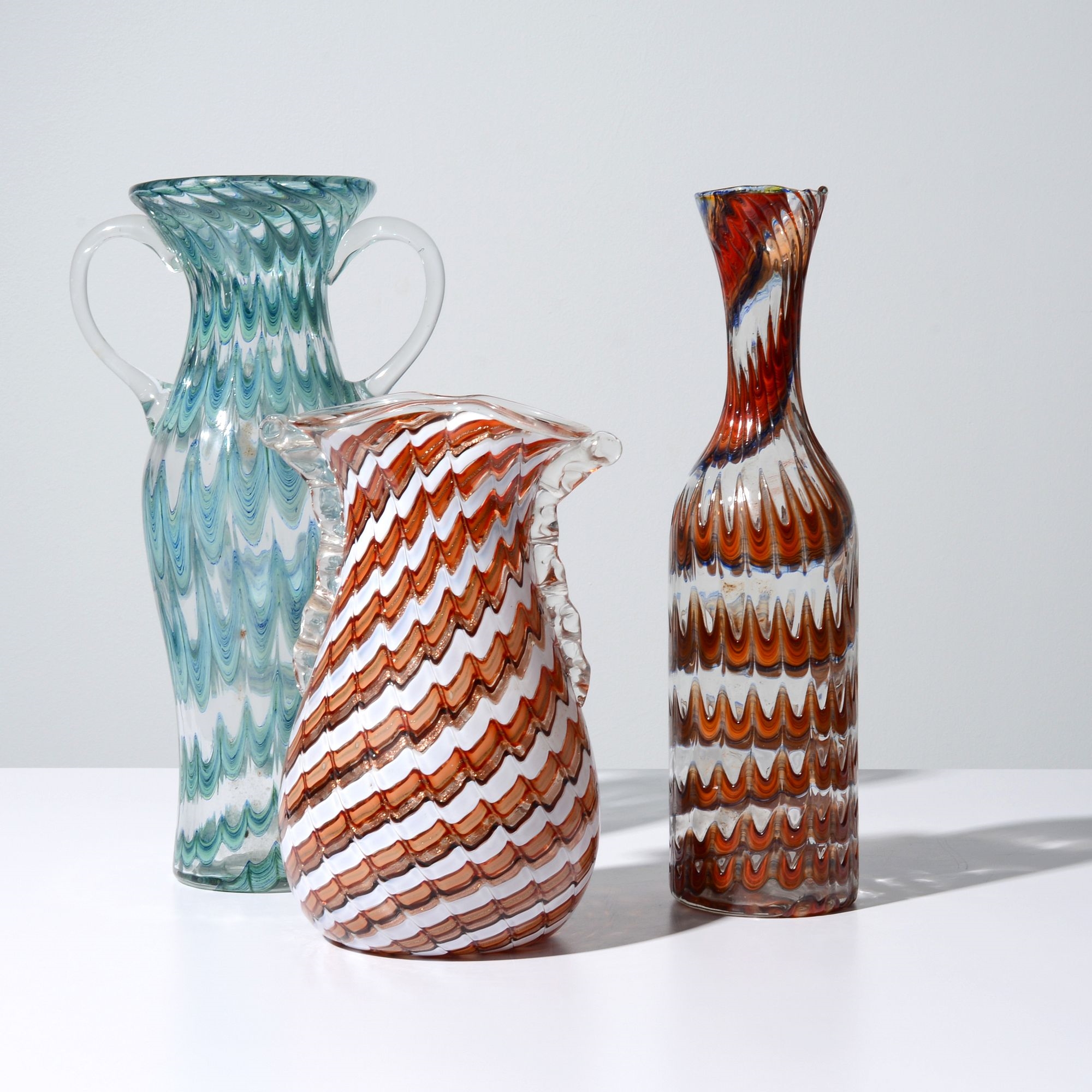 Archimede Seguso | 3 Murano Vases | MutualArt