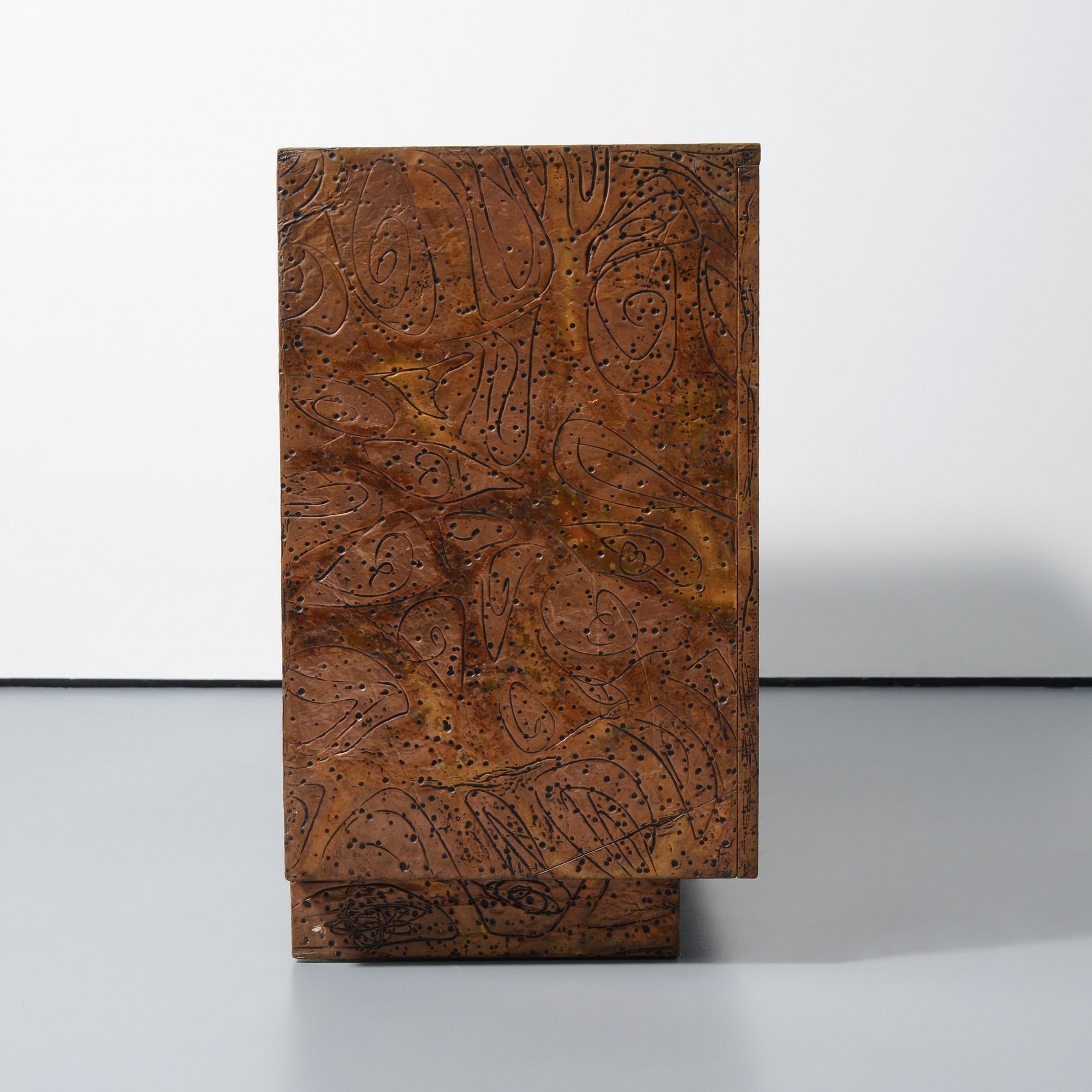 Marvin Arenson | Marvin Arenson Brutalist Cabinet | MutualArt