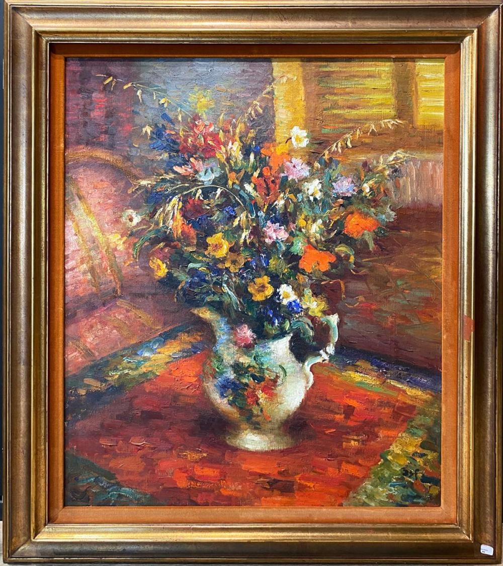 Marcel Dyf | Vase of flowers (1940 - 1945) | MutualArt