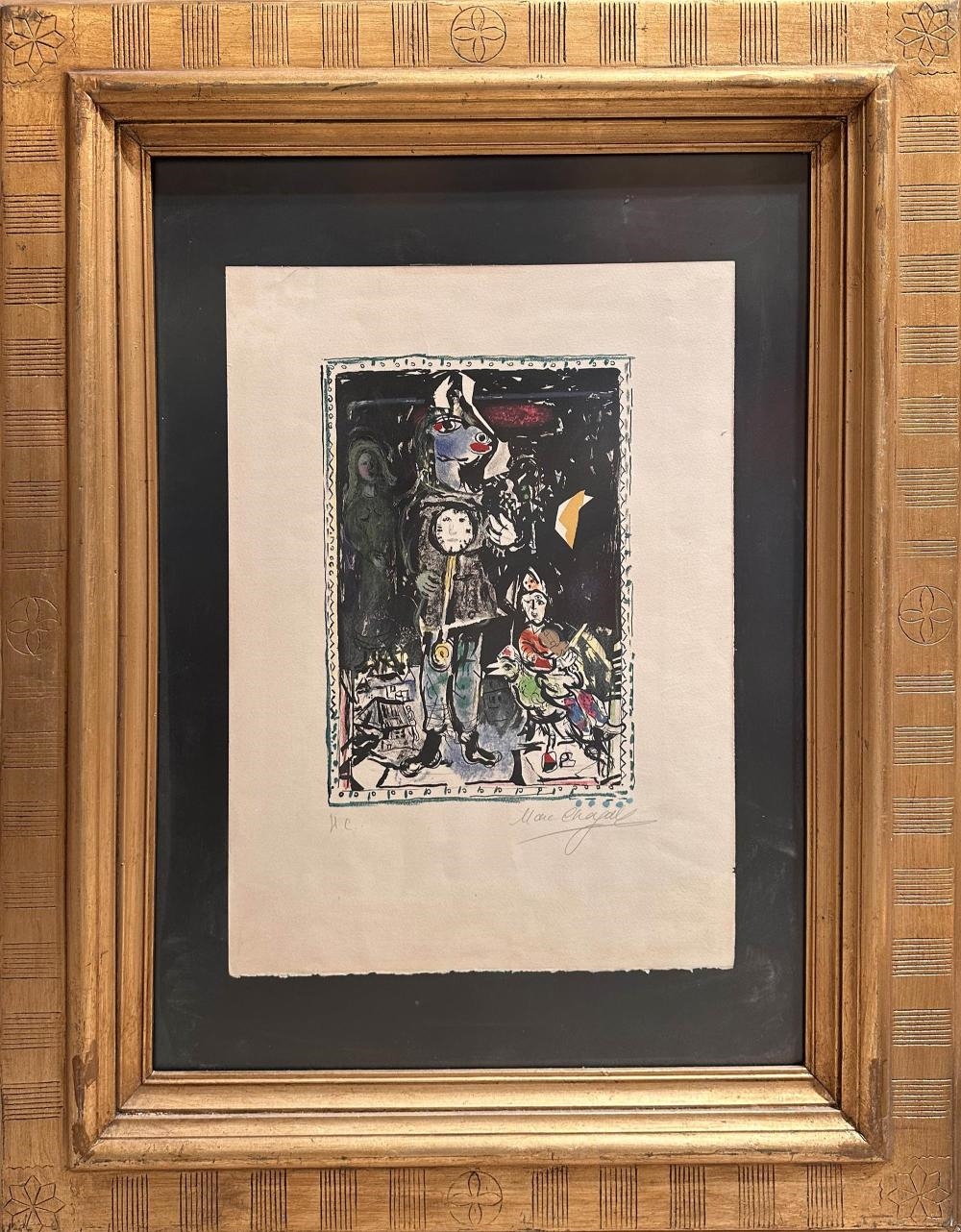 Marc Chagall | Peasant at the clock | MutualArt